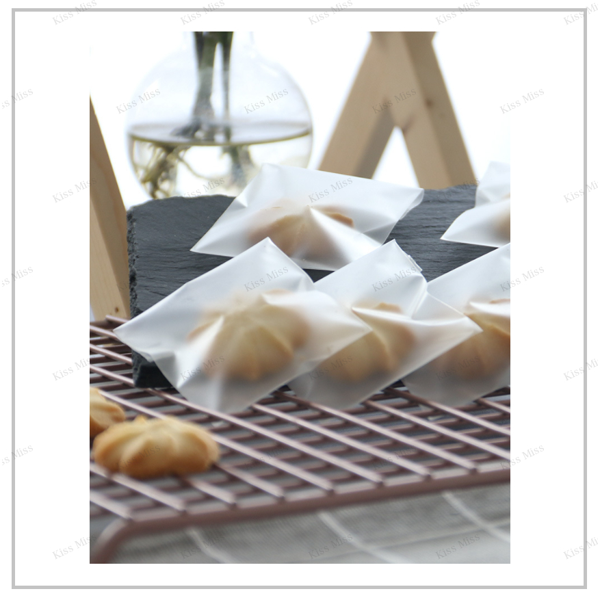 Jual 5,5x5,5 - Plastik OPP LEM FROSTED POLOS - DOFF - kemasan cookies ...