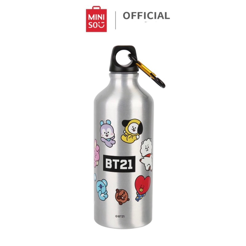 Jual Miniso x BT21 Collection Bottle Cangkir Air Olahraga Tumbler ...