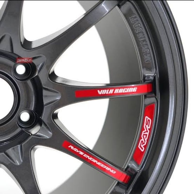 Jual STIKER VOLK RACING RAYS ENGINEERING | Shopee Indonesia