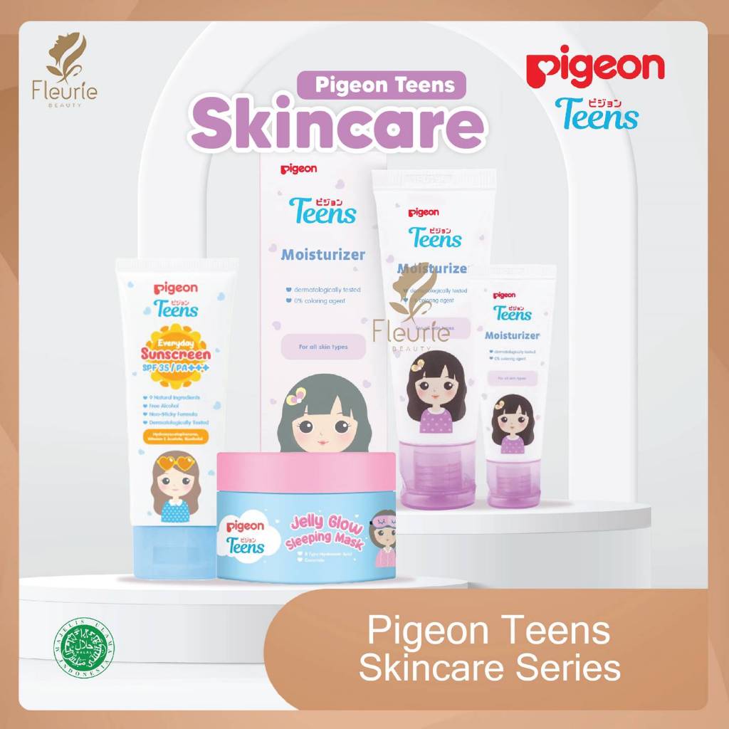 Jual Pigeon Teens Skincare Series - Moisturizer Sunscreen Jelly ...
