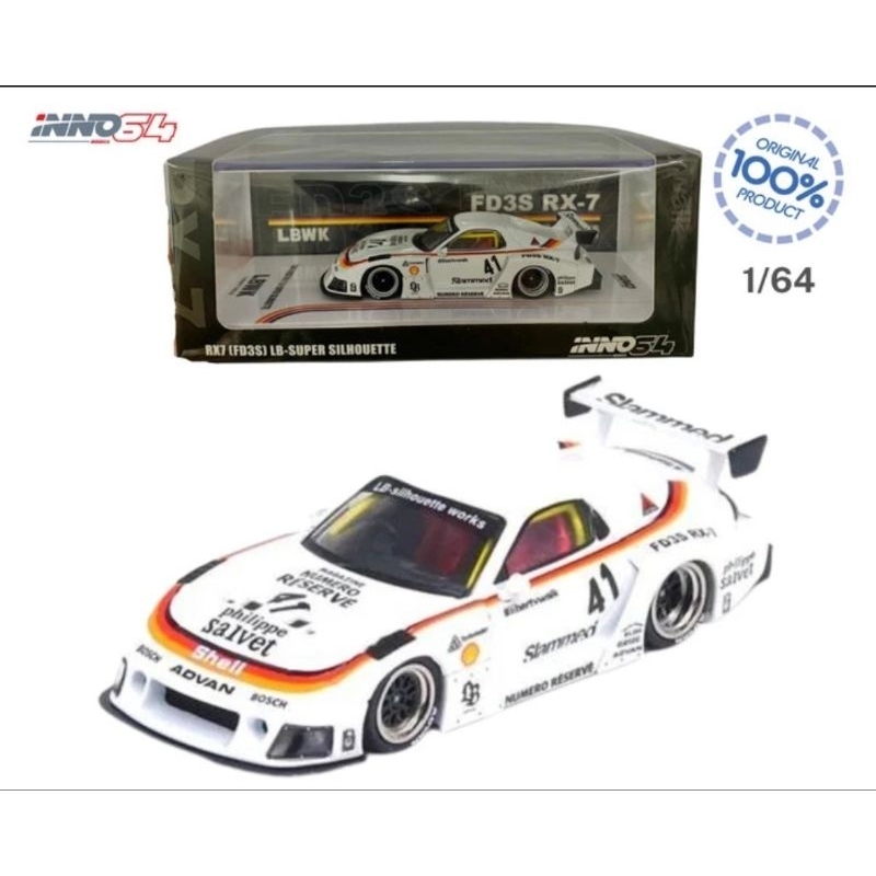 Jual inno64 inno 64 Mazda rx7 liberty walk LBWK Lb super silhouette ...