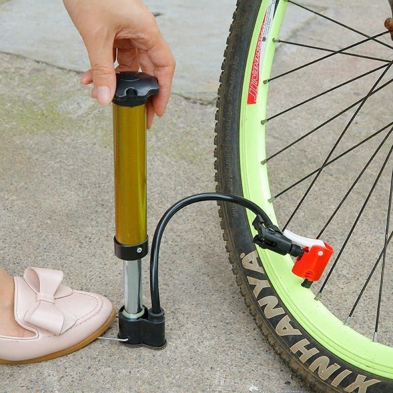 Jual Pompa Angin Mini Portable pemompa bola pompa ban sepeda air pump ...