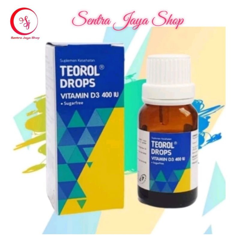 Jual Teorol Drops Vitamin D3 400 IU | Shopee Indonesia