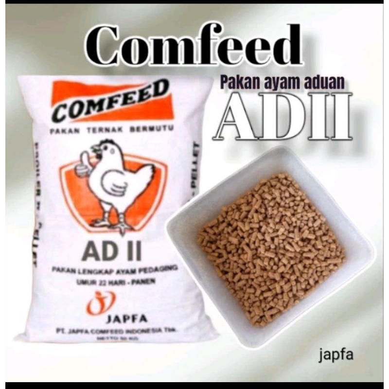 Jual Comfeed AD II Pakan Ayam Jago 20Kg | Shopee Indonesia