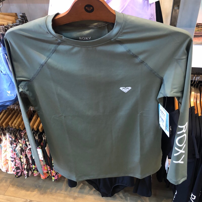 Jual baju renang wanita roxy original lengan panjang essential ls lycra ...