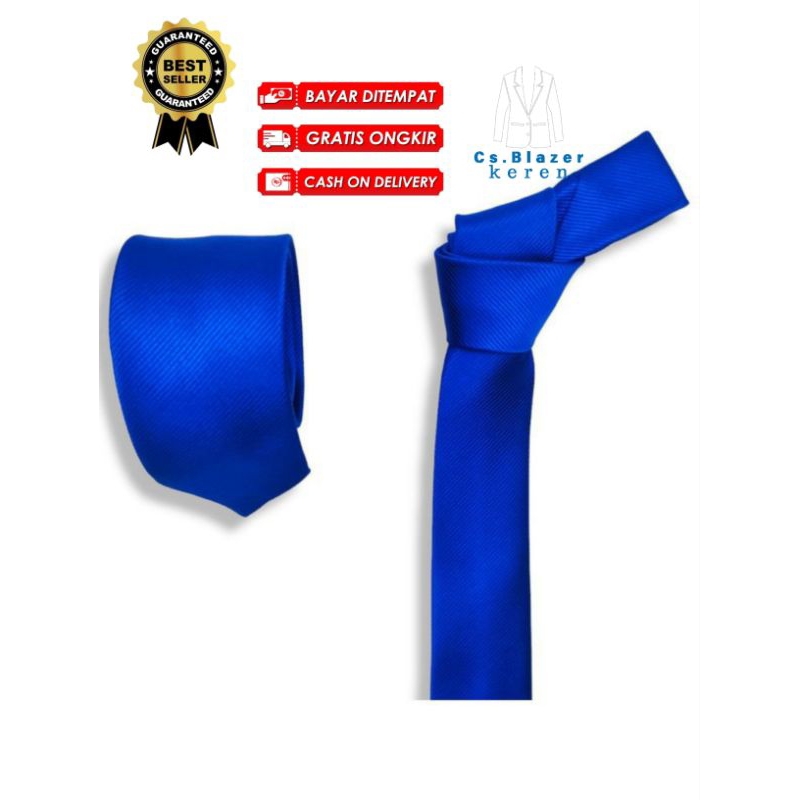 Jual Dasi warna biru metalic 30-35cm | Shopee Indonesia