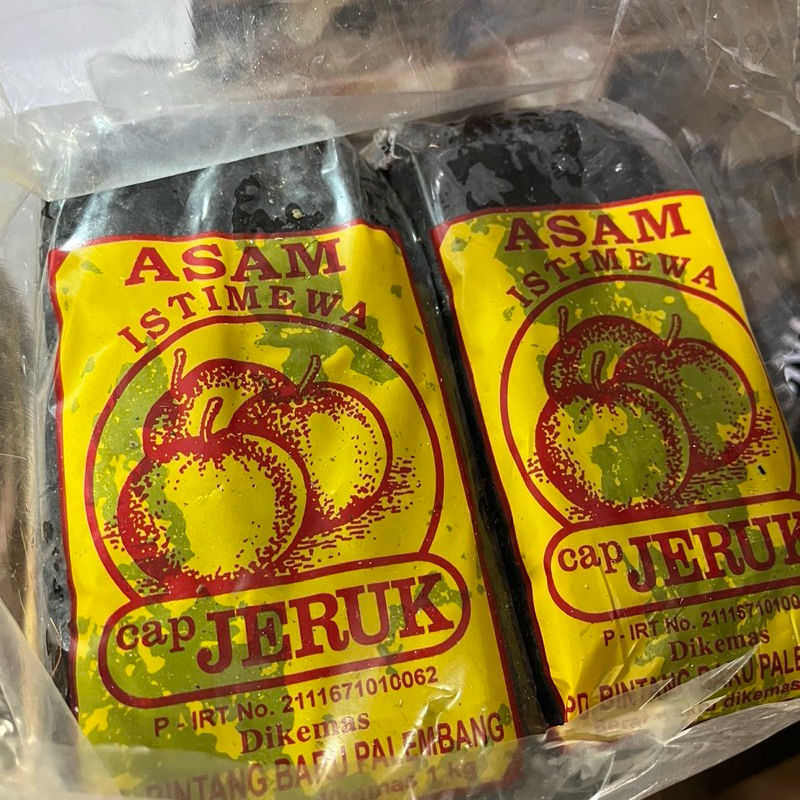 Jual Asam jawa 1 kg cap jeruk kuning | Shopee Indonesia