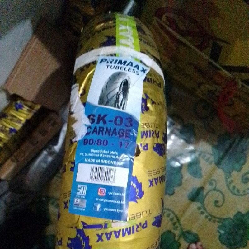 Jual Ban Primax SK 03 Ring 17 Ukuran 90/80 | Shopee Indonesia
