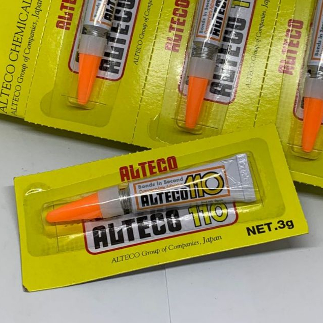 Jual Alteco Lem Super Tube 110 Asli 3gr Lem Serbaguna Lem Power Glue | Shopee Indonesia