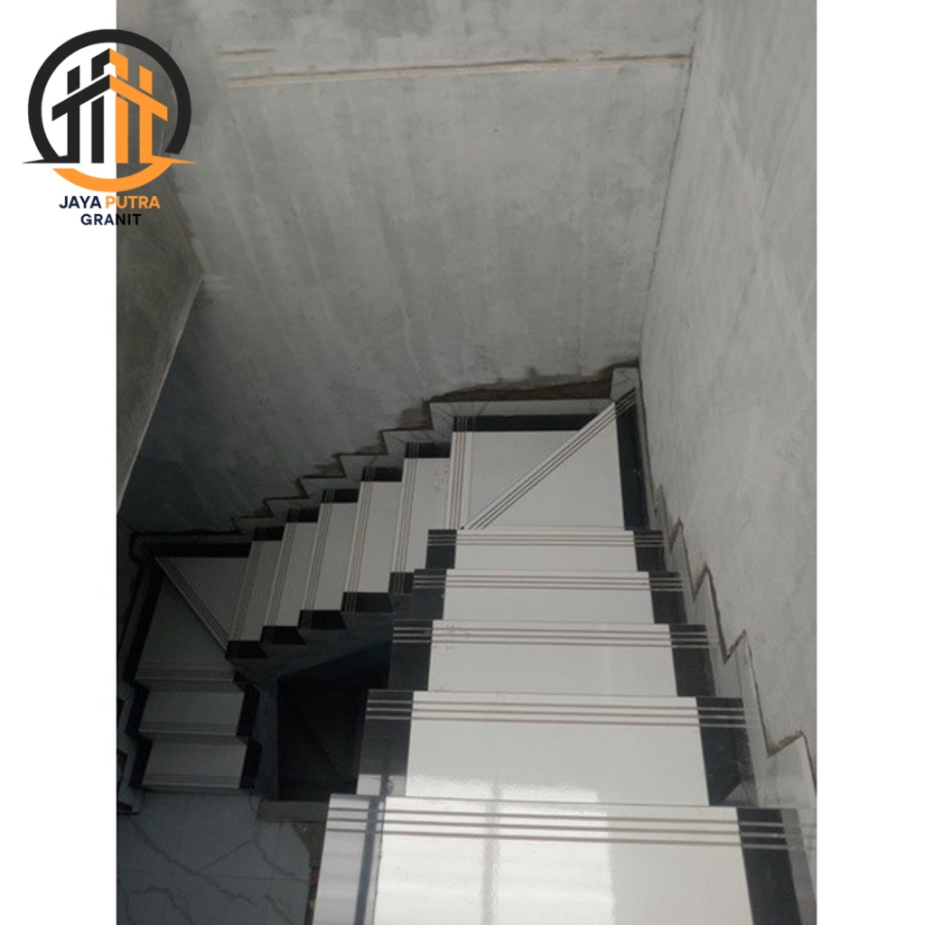 Jual Keramik / Granit Tangga Kombinasi Hitam Putih Ukuran 30x90 30x80 ...