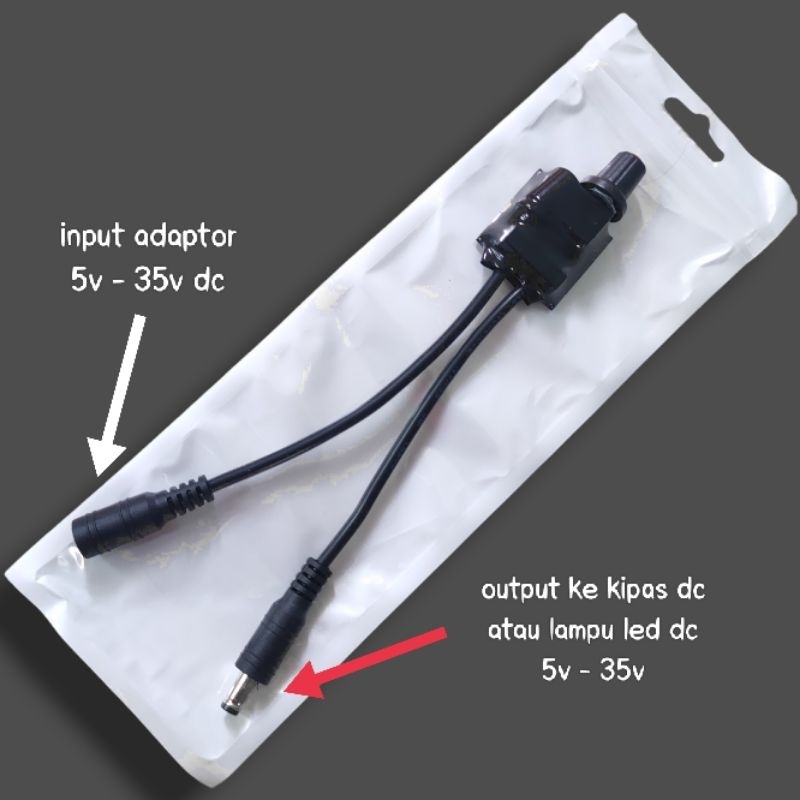 Jual dimmer dc - dc 5A PWM DC / speed controler 5v - 35v | Shopee Indonesia