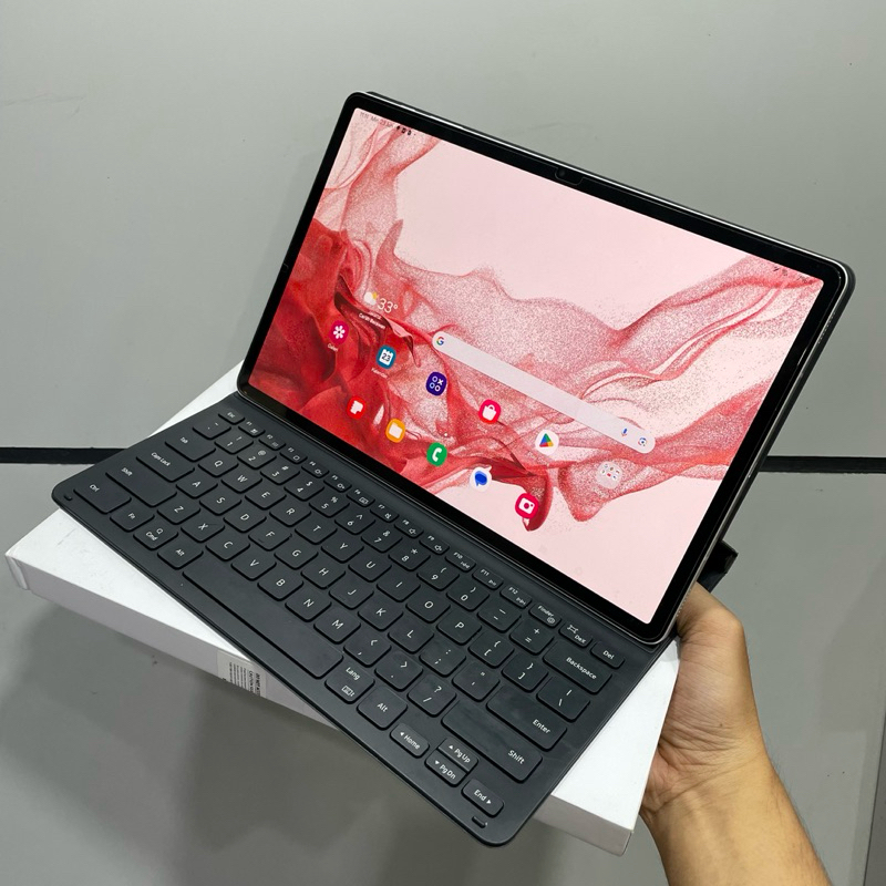 Jual samsung tab s8 plus + keyboard original resmi second bekas pakai ...