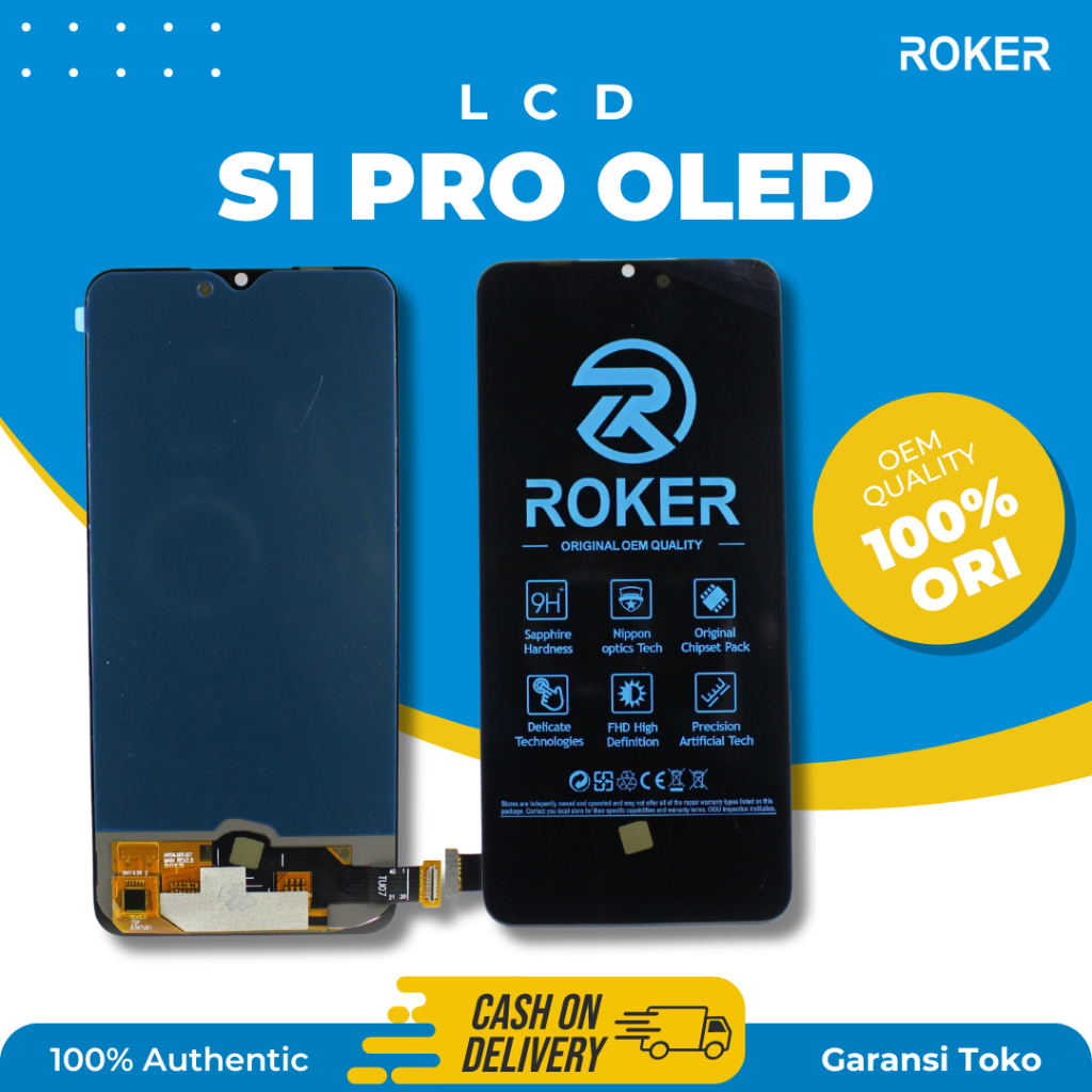 Jual ROKER LCD OLED VIVO S1 OLED / S1 PRO / Y7S FULLSET LCD TOUCHSCREEN ...