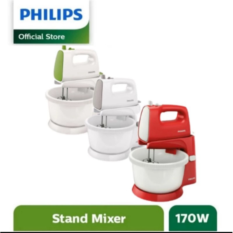 Jual Stand Mixer Philips HR 1559 / Mixer Duduk Mangkok Philips ...