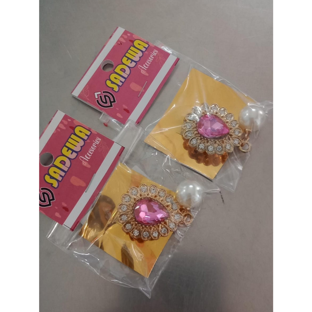 Jual Bros hijab/manik manik hijab/hiasan hijab | Shopee Indonesia