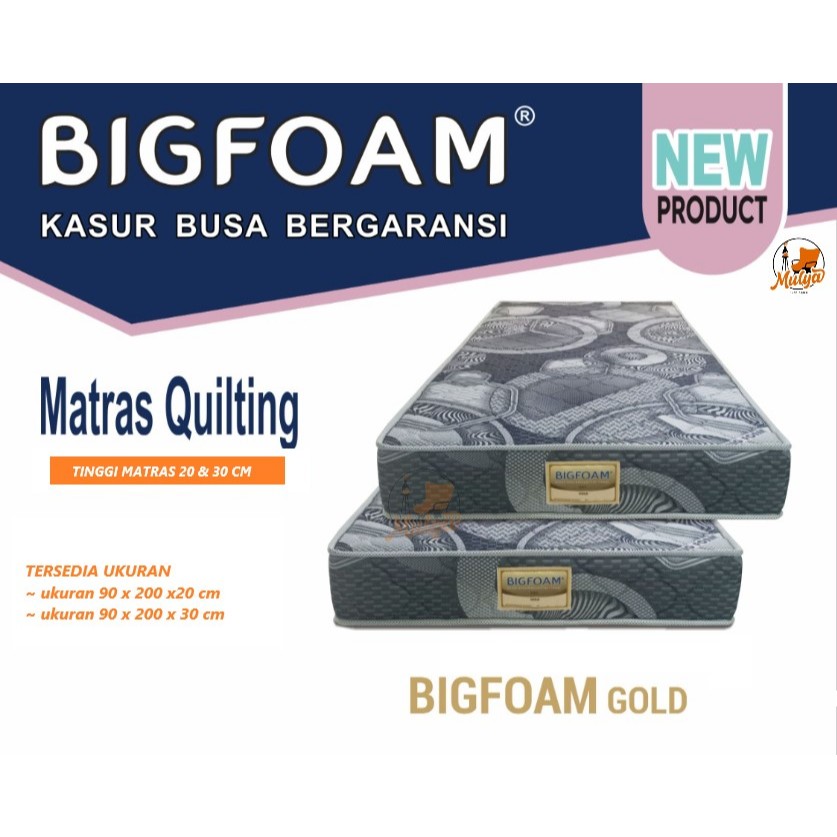 Jual Kasur Busa Big Foam Gold/ Kasur Big Foam Kniting Quilting | Shopee ...