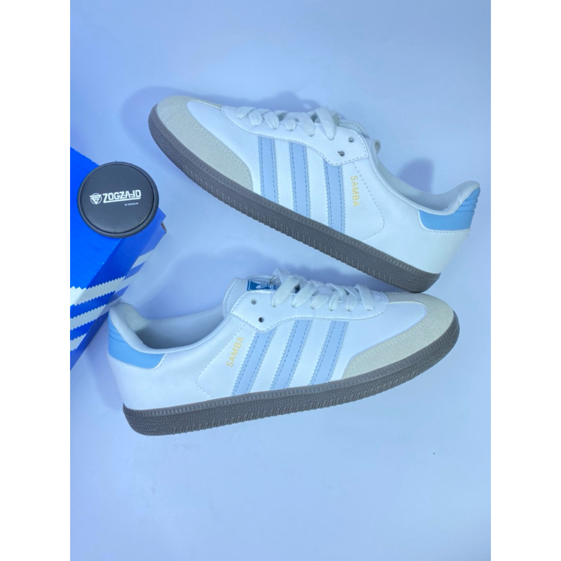 Jual ADIDAS SAMBA OG BIRU | Shopee Indonesia