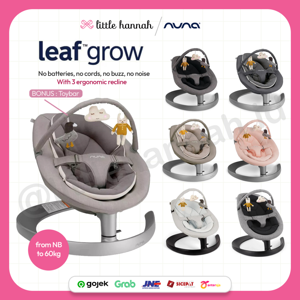 Jual NUNA LEAF GROW / Bouncer Bayi Nuna Leaf Grow / Ayunan Bayi Kursi ...