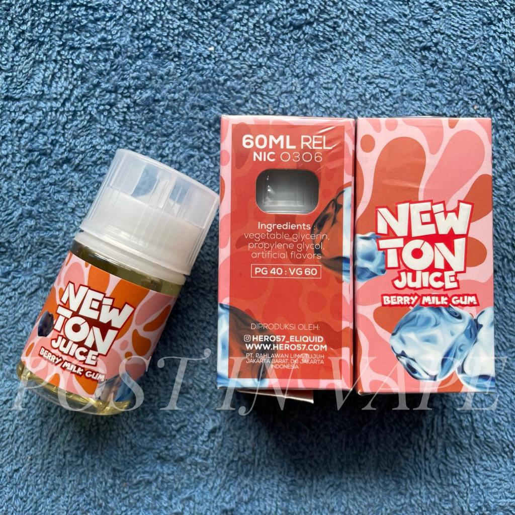 Jual Newton Juice Berry Milk Gum 60ml - Liquid By Cikini Vape X Hero57 ...