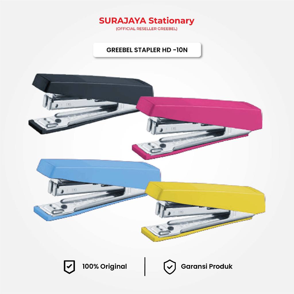 Jual Staples HD-10N GREEBEL (PCS) Stapler Stepler / Staples Jepretan ...