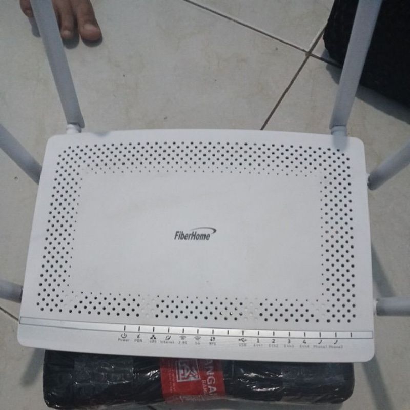 Jual ONT GPON FH PREMIUM 5G HG624N+adaptor 12V | Shopee Indonesia