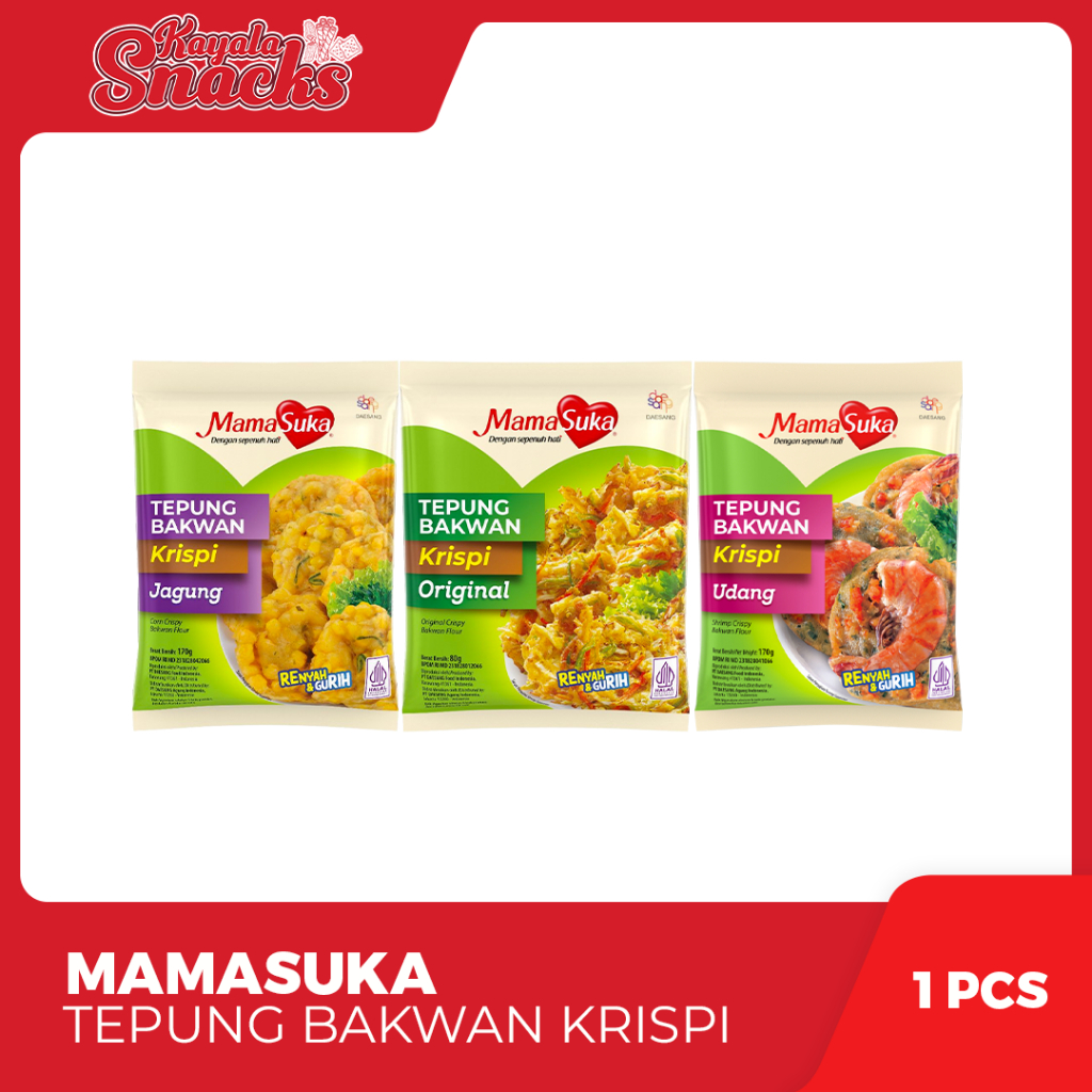 Jual MAMASUKA Tepung Bakwan Krispi - 1 Pcs | Shopee Indonesia