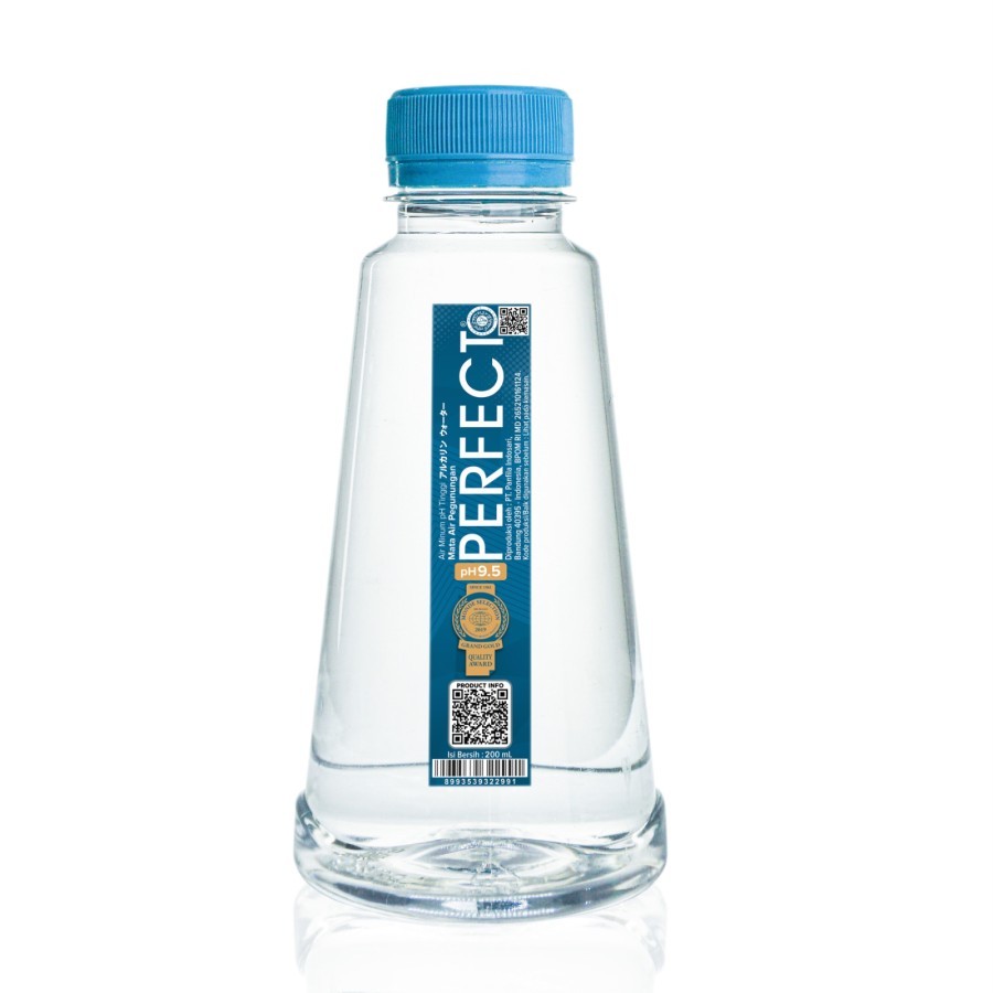 Jual PERFECT ALKALINE WATER PH 9.5 - 200 ML | Shopee Indonesia