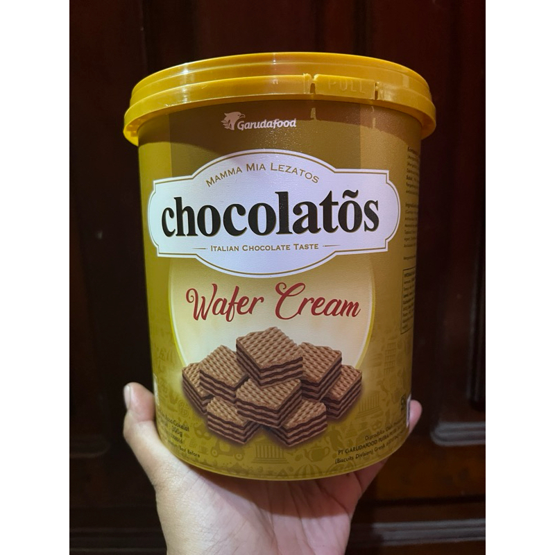 Jual Chocolatos wafer cream 300gr | Shopee Indonesia