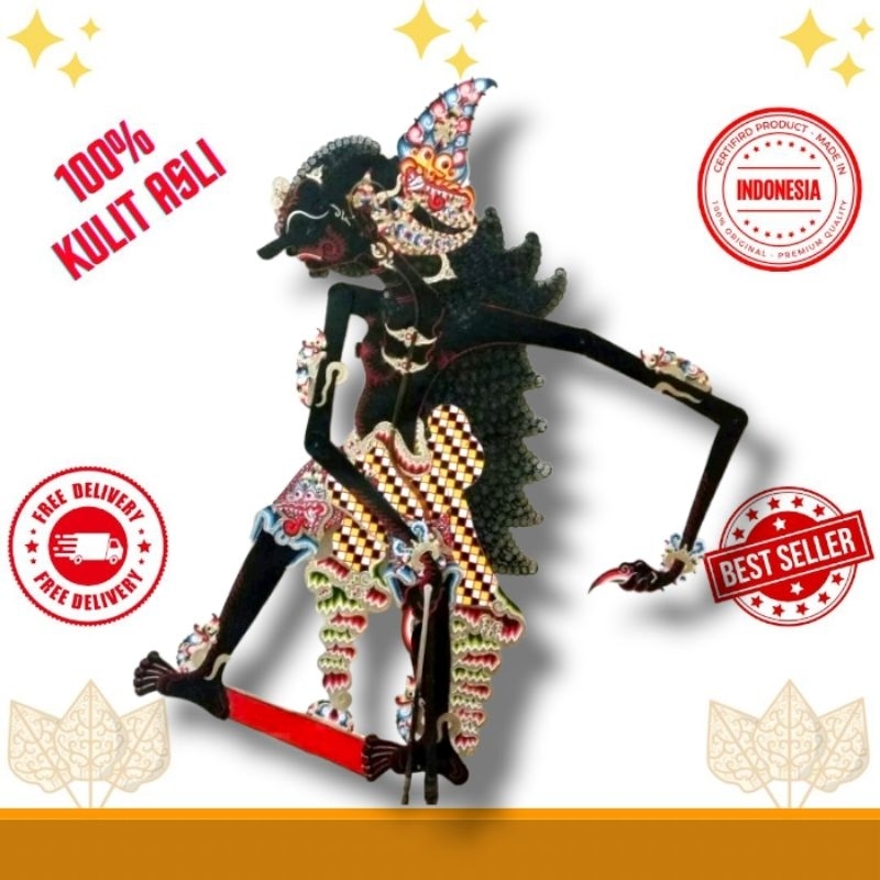 Jual WAYANG KULIT BIMA JAGAL ABILAWA dan HANOMAN | Shopee Indonesia