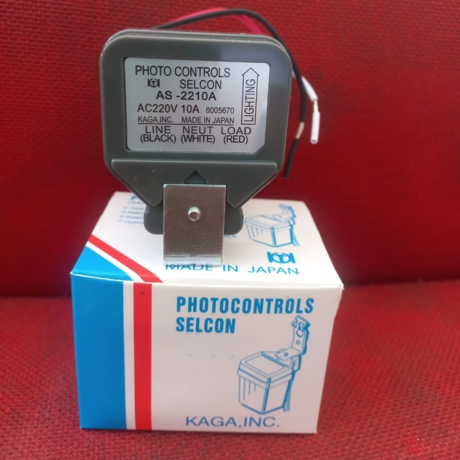 Jual Photo Controls Fotocell Photo Cell SELCON 10A 10 A sensor cahaya ...