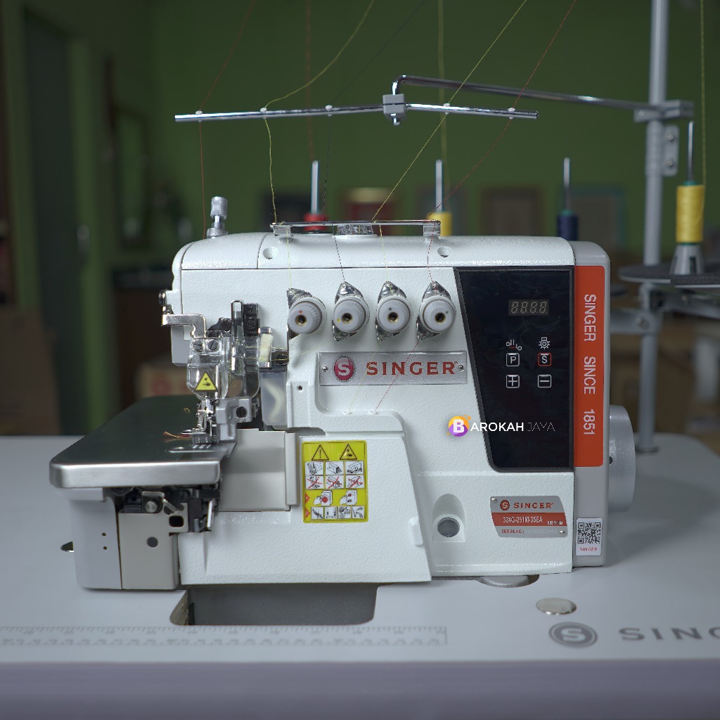 Jual Mesin Obras SINGER 324G Industri Servo High speed | Shopee Indonesia