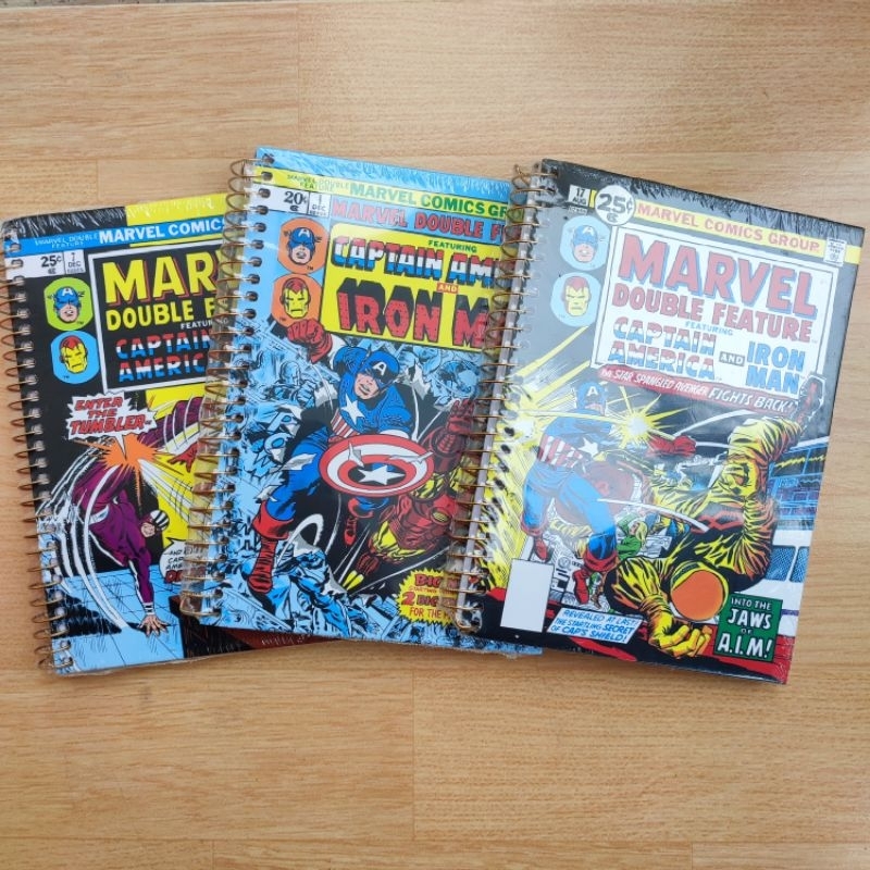 Jual MINISO MARVEL WIREBOUND BOOK 80 SHEETS / BUKU TULIS SPIDERMAN ...