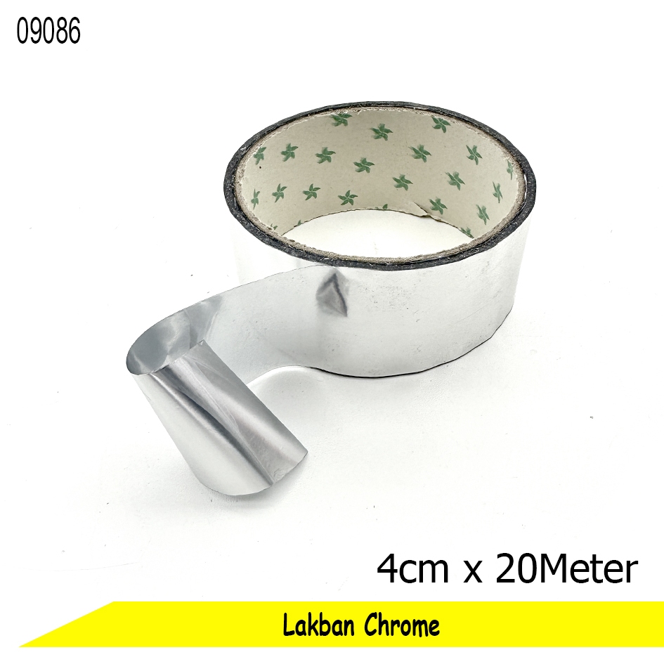 Jual Lakban Sticker Chrome Stiker Krom | Shopee Indonesia
