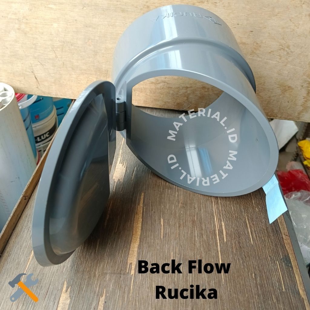 Jual RUCIKA Backflow Valve 6 " inch in Dop back flow Tutup Pipa Got ...