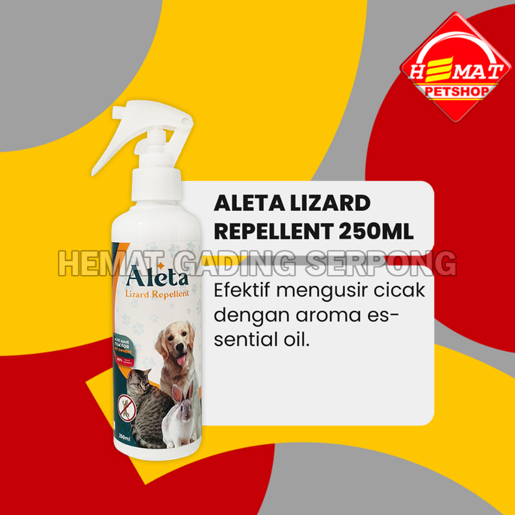 Jual Aleta Lizard Repllent Spray Cairan Pengusir Racun Cicak Semprot ...
