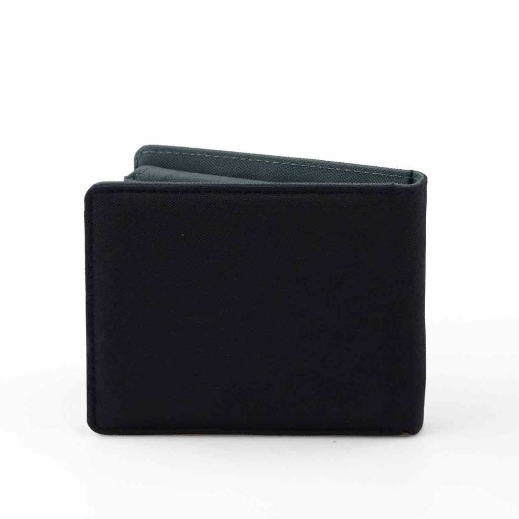 Jual Wallts Keio Black Charcoal - Dompet Lipat Kanvas Bifold Anti Air Pria | Shopee Indonesia