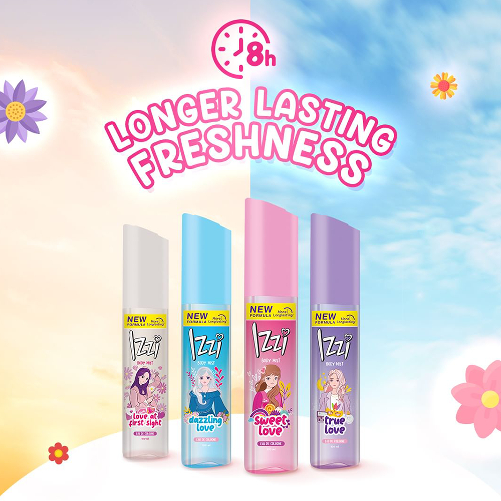 Jual IZZI BODY MIST ALL VARIANTS 100ML | Shopee Indonesia