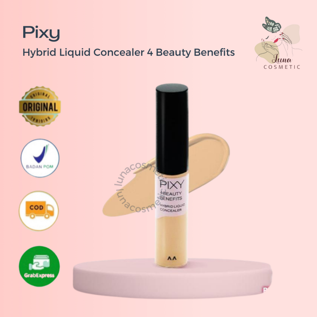 Jual Pixy Hybrid Liquid Concealer 4 Beauty Benefits | Shopee Indonesia