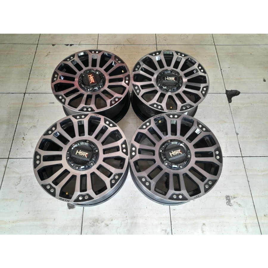 Jual Jual velg seken bekas hsr myth08 ring 18 pcd 6x139 pajero fortuner hilux ranger panther ...
