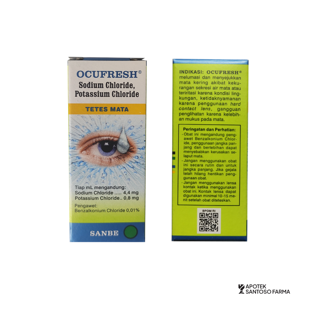 Jual Ocufresh Eye Drops Botol 5 ml - Tetes Mata Kering | Shopee Indonesia