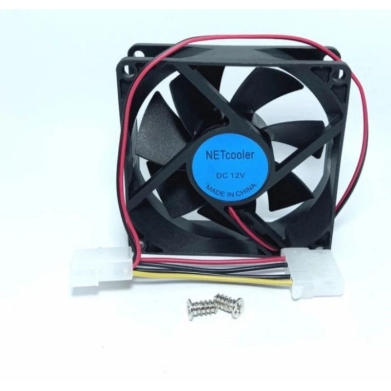 Jual Fan Casing hitam 8cm netcooler fan case untuk komputer pc | Shopee ...