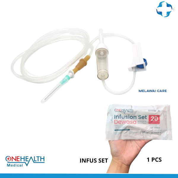Jual Infus Set Onehealth Dewasa Selang Infus Dewasa Onehealth Infusion ...