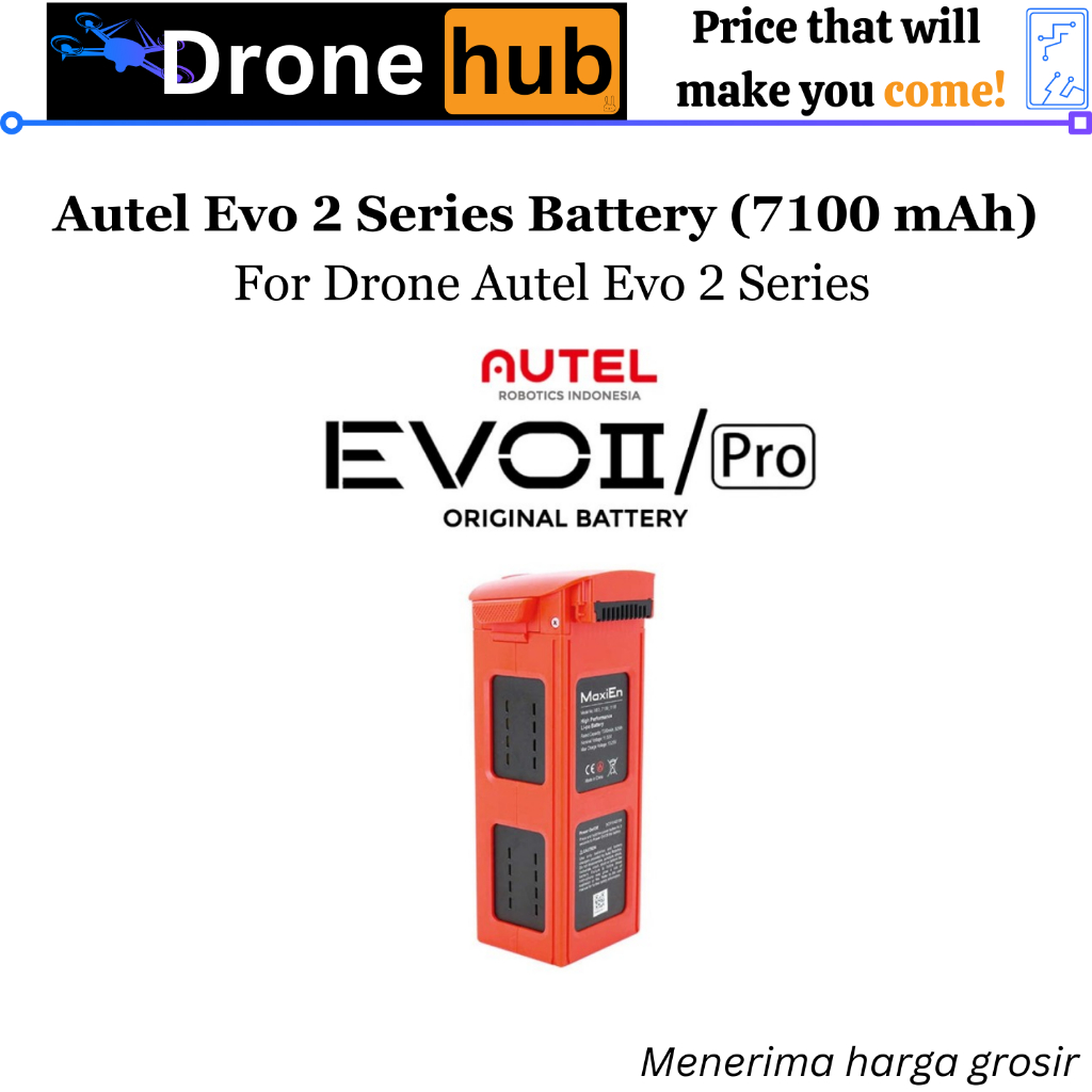 Jual Battery Autel Evo 2 Pro V3 Autel EVO 2 RTK V3 Baterai 7100Mah Original Autel Evo 2 Series ...