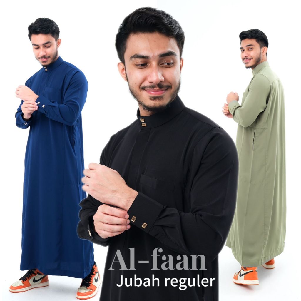 Jual Jubah pria gamis pria reguler jubah pria muslim jubba gamis laki ...