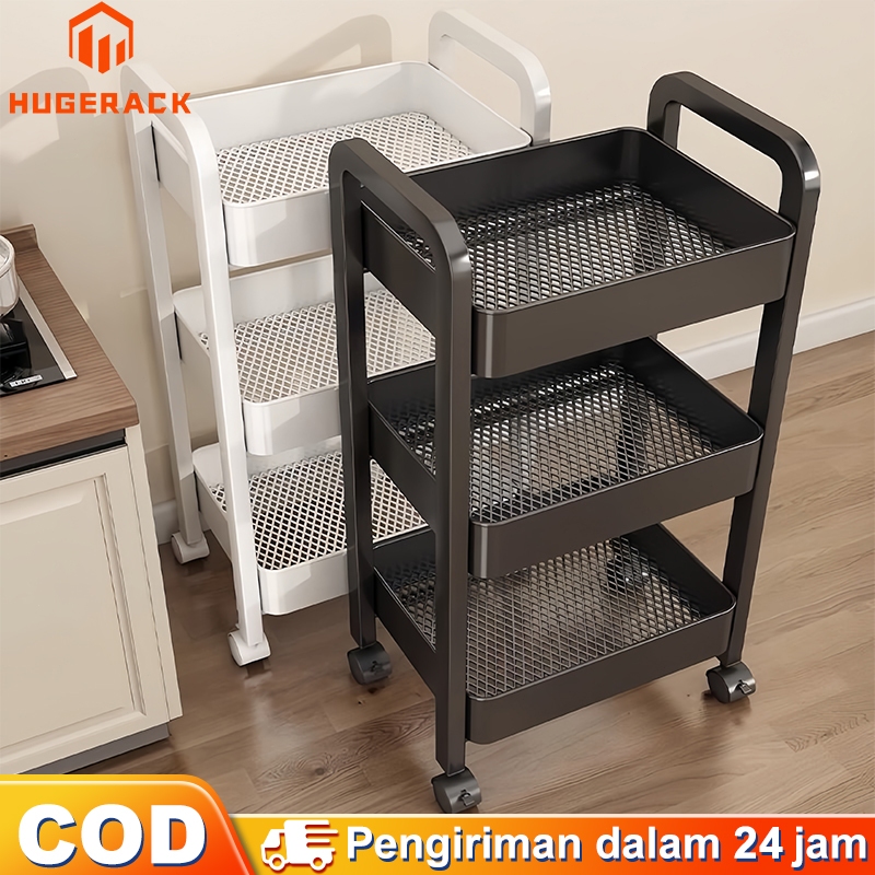 Jual Rak Troli Susun Rak Roda Serbaguna Rak 4 Susun Rak kamar mandi Rak ...