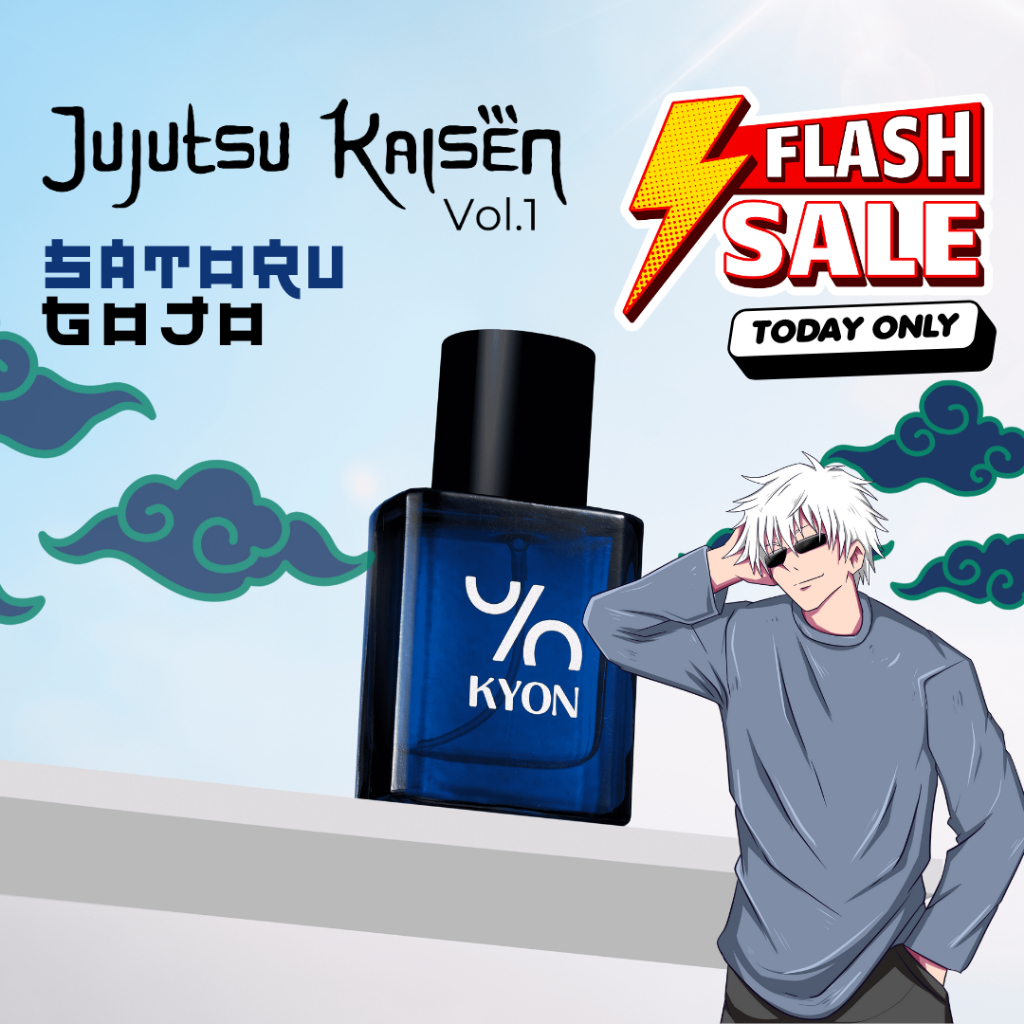 Jual Jujutsu Kaisen Inspired Perfume Gojo Satoru - KYON Perfumery ...