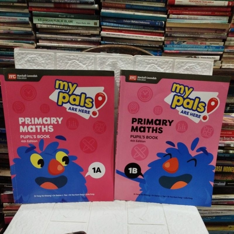 Jual BUKU MY PALS ! PRIMARY MATH PUPILS BOOK 1A, 1B (original) | Shopee ...