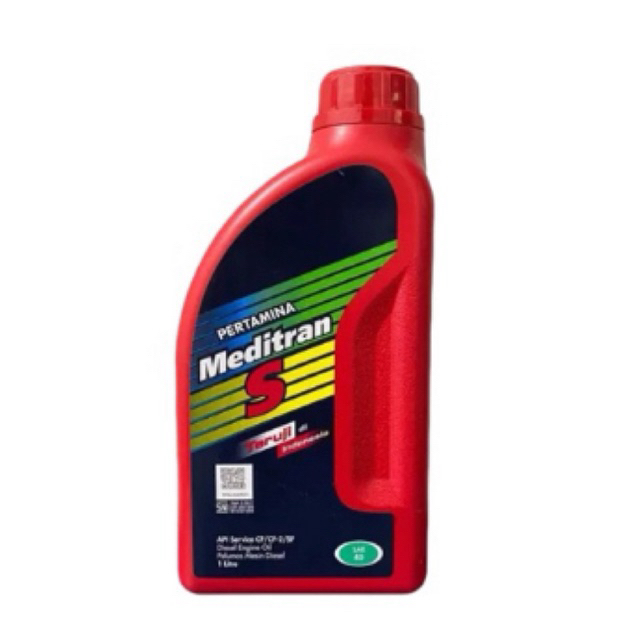 Jual Oli Meditran S 40 1 Liter Oli Pertamina Meditran S40 SAE 40 1000ml ...