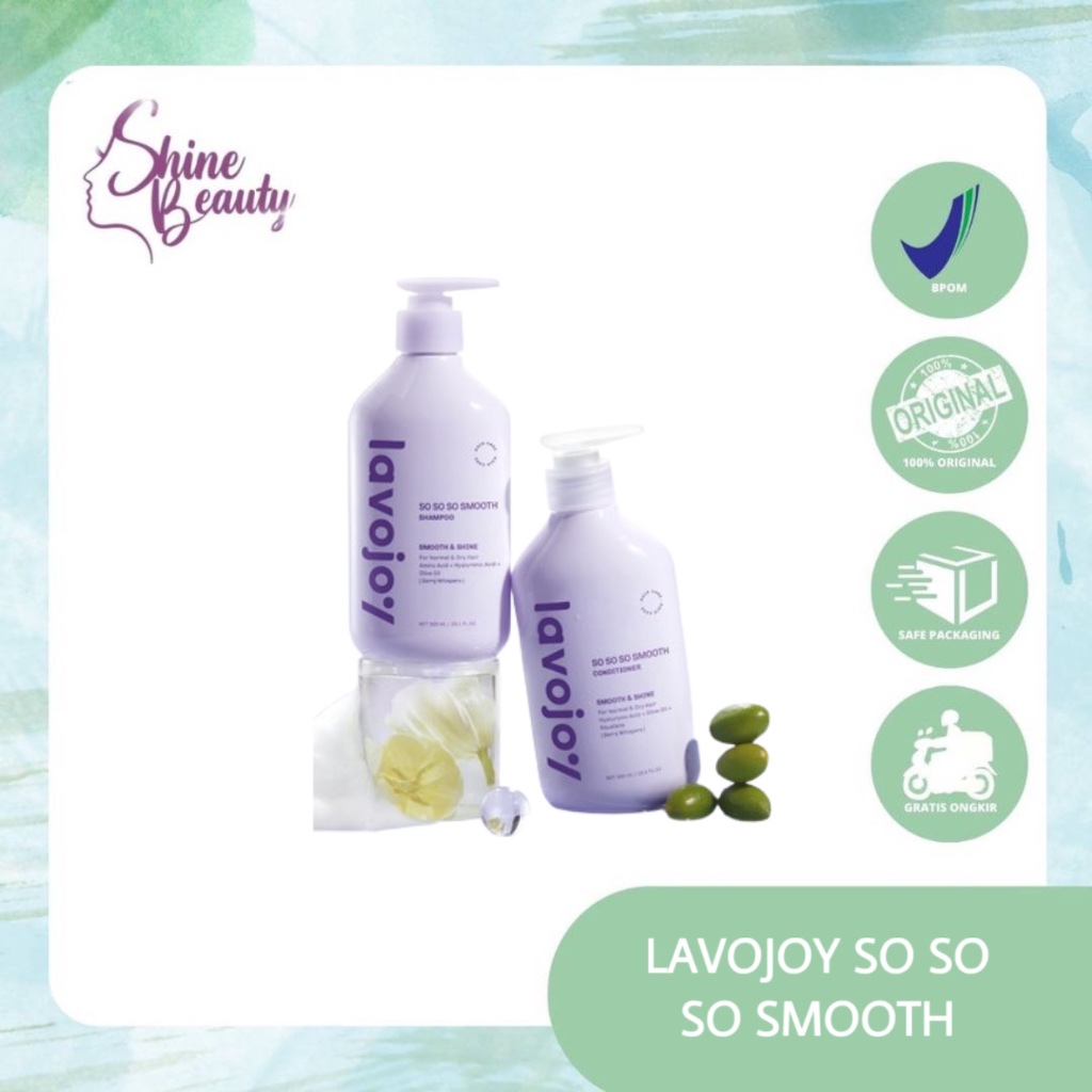 Jual Lavojoy So So So Smooth Shampoo | Membersihkan Rambut dan Kulit ...