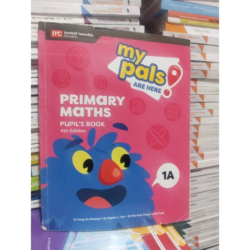 Jual buku my pals are here primary maths pupils book 1A 4th edition ...